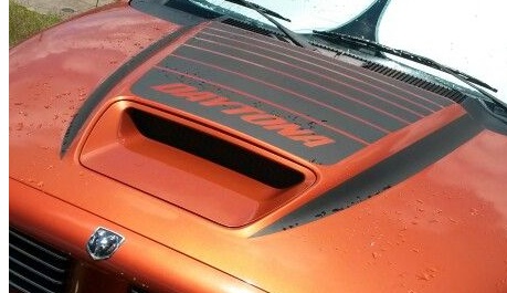 Daytona Custom Limited Edition Hood Scoop Decal Kit Daytona Hood Scoop ...