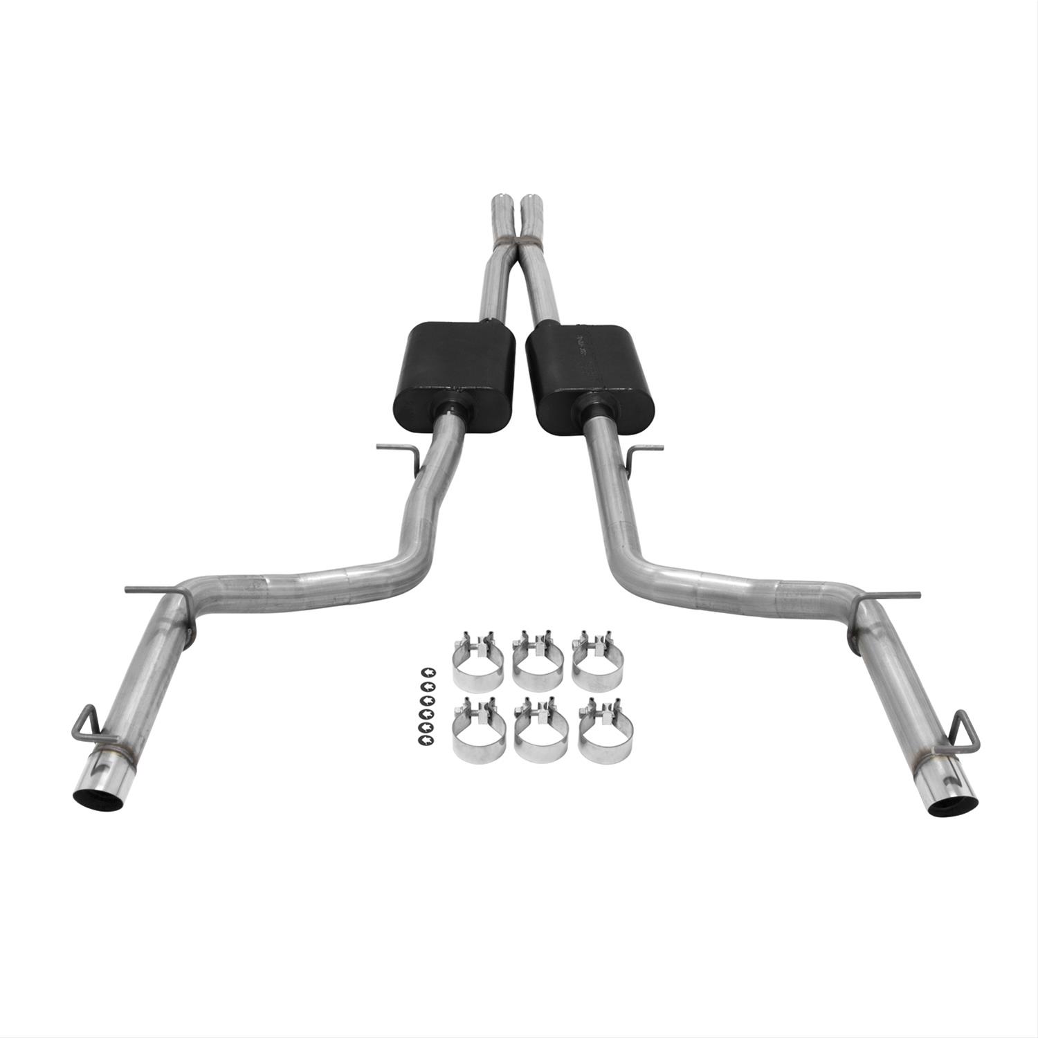 Flowmaster American Thunder Exhaust 15-17 Dodge Charger5.7L Flowmaster ...