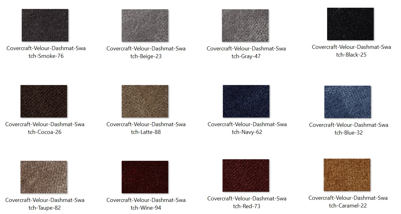 Covercraft Velour Dash Cover 02-05 Dodge Ram Covercraft Velour DashMat ...