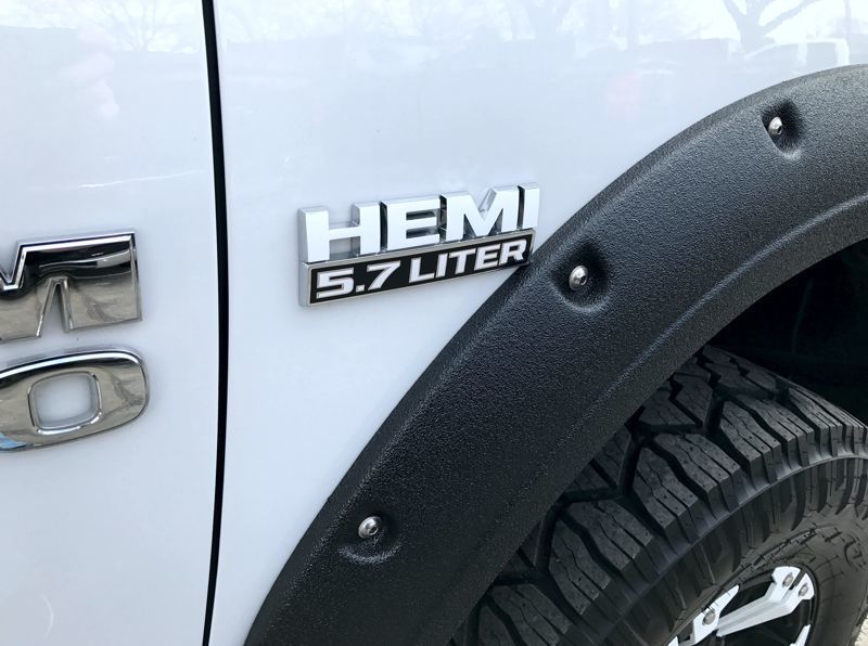 Hemi 5.7 Liter Door Decal Overlay Kit 13-18 Dodge Ram HEMI 5.7 LITER ...